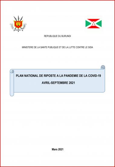 Plan national de riposte à la pandémie de la COVID-19 | OMS | Bureau régional pour l'Afrique